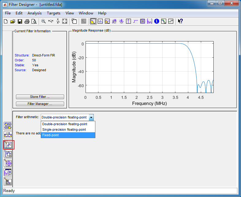 Matlab生成fir滤波器抽头系数 | FPGA 开发圈